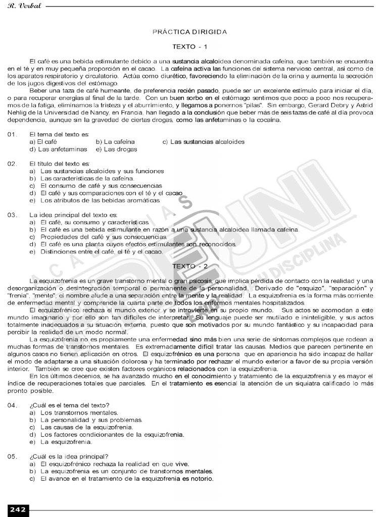 Rv-Repaso 4 Semanas | PDF