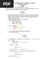 BECE Mathematics Past Questions 2022 | PDF | Inequality (Mathematics ...