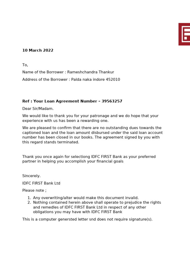 format 2 noc | PDF