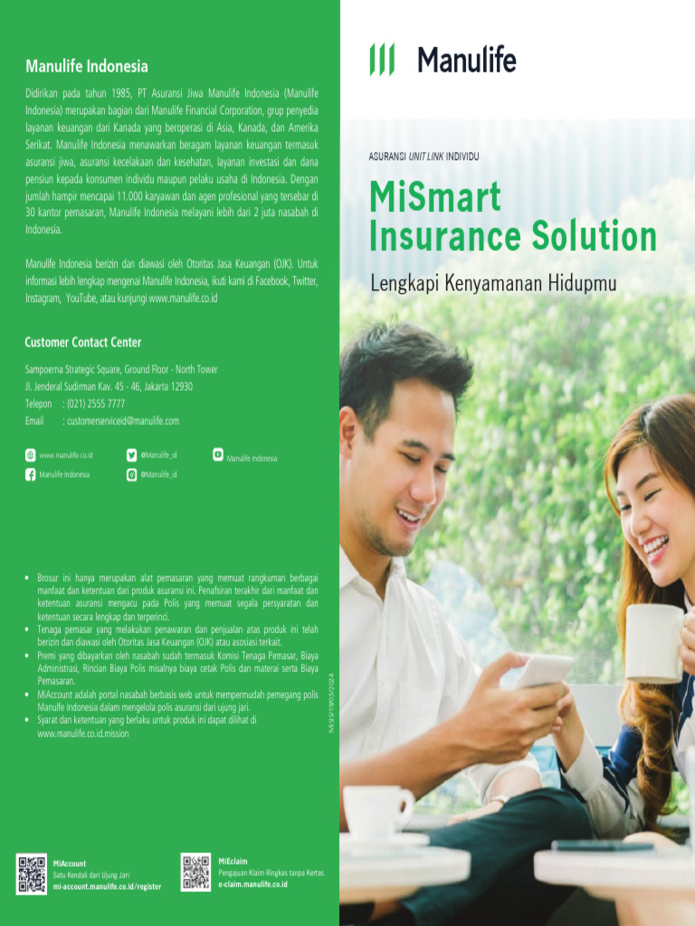 Brosur MiSmart Insurance Solution (MiSSION) | PDF