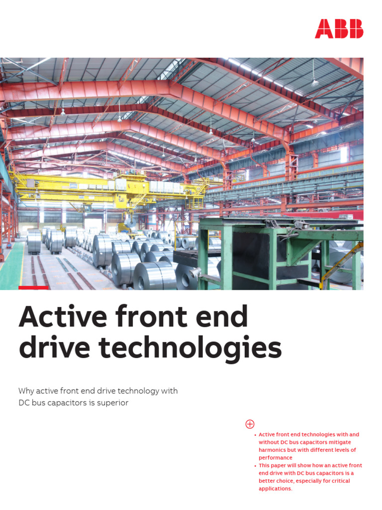 Active front end (AFE) | PDF | Capacitor | Direct Current