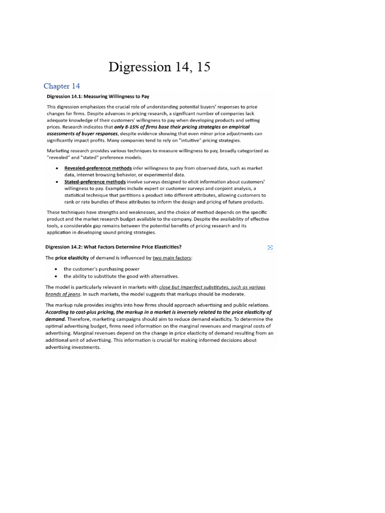 Digression 14, 15 | PDF