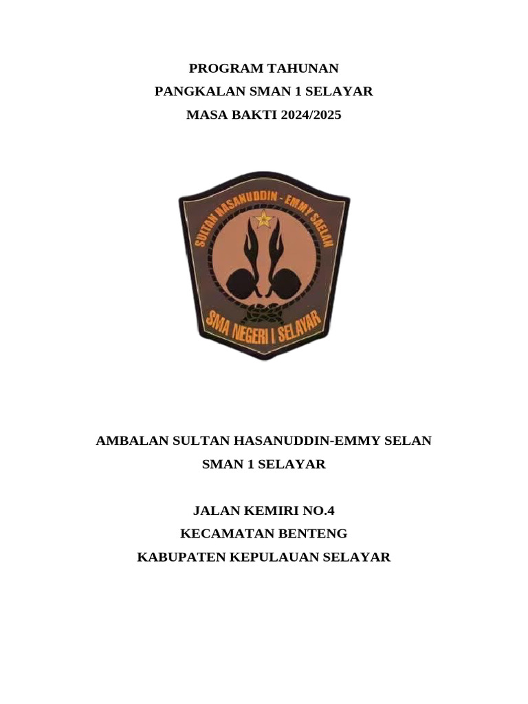 Proker 2024-2025 | PDF