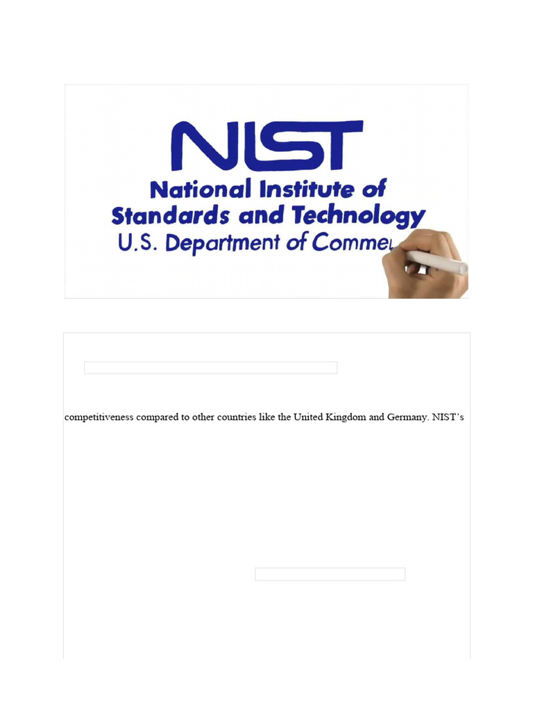 Nist | PDF | National Institute Of Standards And Technology | Computer ...