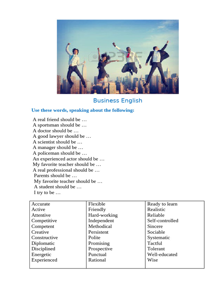 Business English Pronunciation Exercises Phonics Reading Comprehens ...