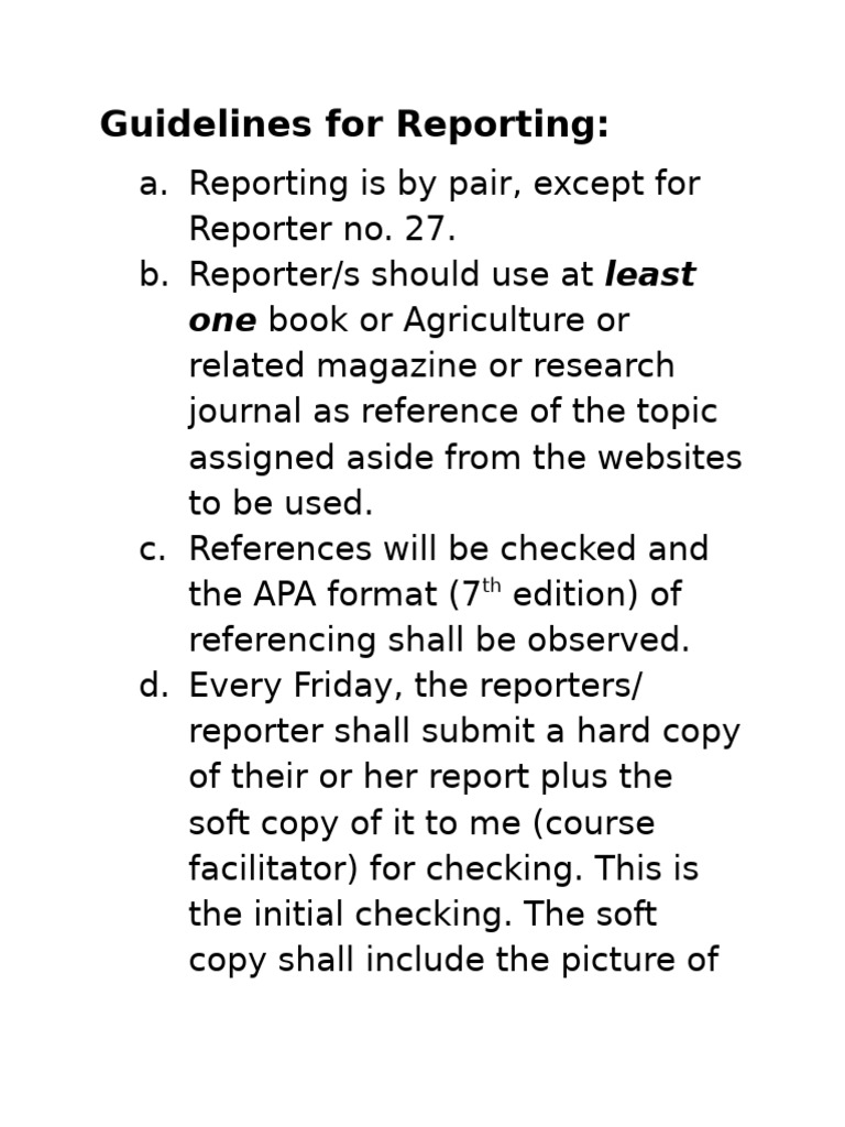 Guidelines-for-Reporting | PDF