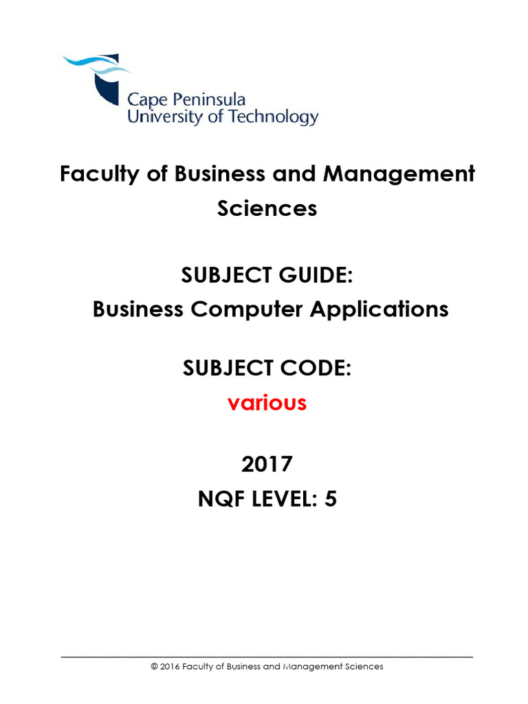 Business Computer Application I - 250212 - 091328 | PDF | Graphical ...