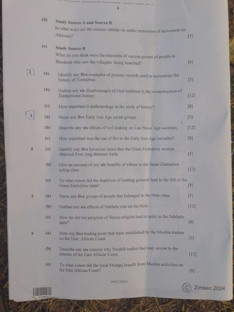 N2024 History PG 4-6 | PDF