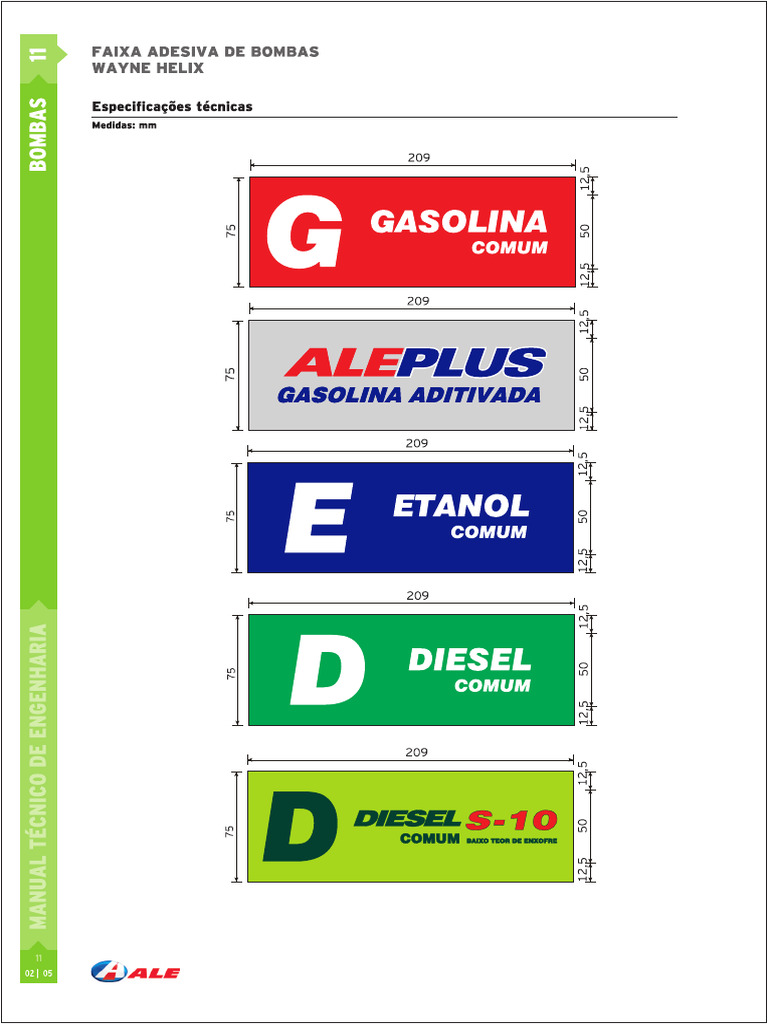 Adesivo Bomba Wayne Helix 1000 | PDF