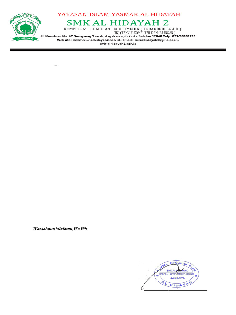 039 2024 SE Surat Undangan Raker Guru | PDF