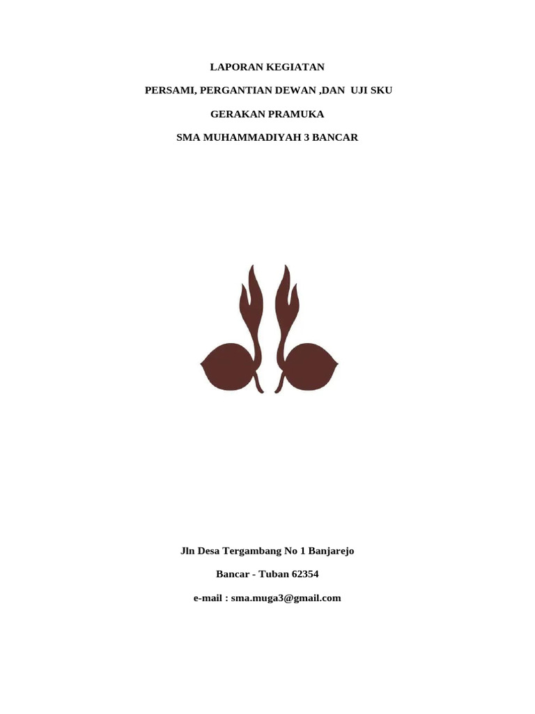 Laporan Kegiatan Persami Pramuka 2024 | PDF
