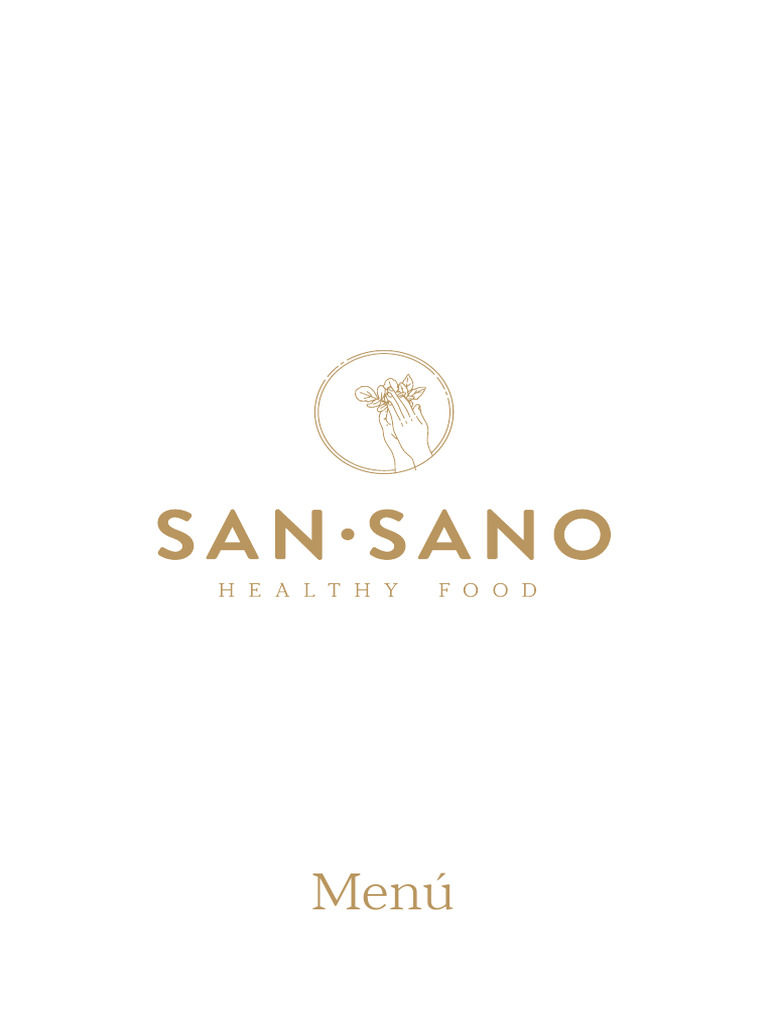 Menú Saludable y Natural | PDF | ensalada | Alimentos