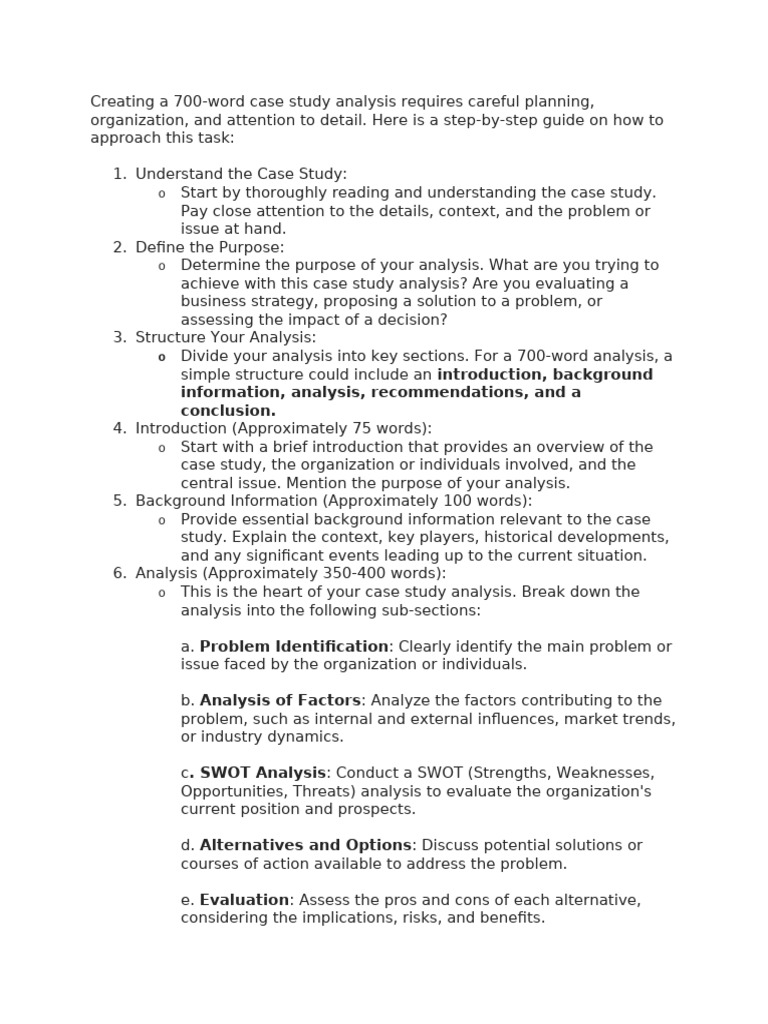 guide case study | PDF | Swot Analysis