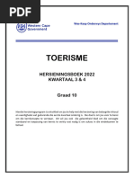 GR 10 Toerisme November Hersiening | PDF