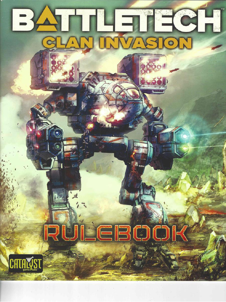 Battletech Clan Invasion Rulebook | PDF