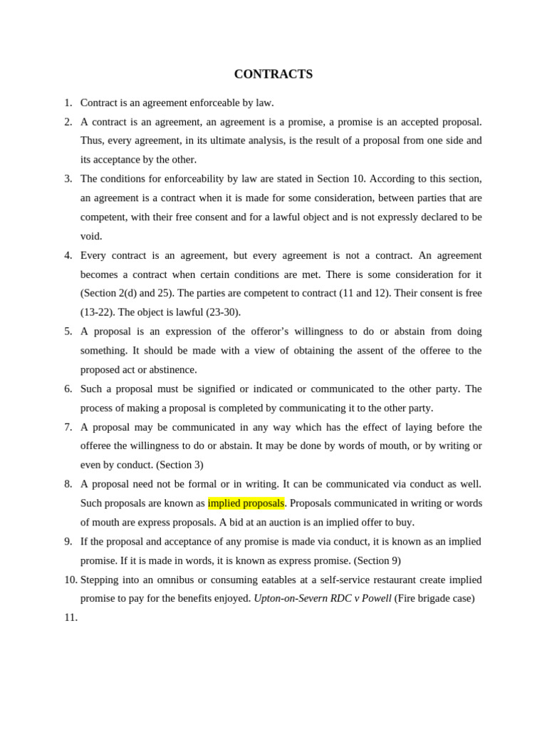 Understanding Contracts and Proposals | PDF