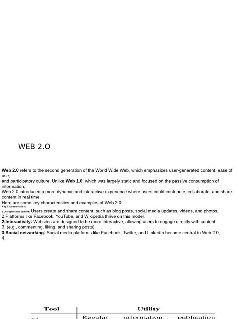 Web 2.o | PDF