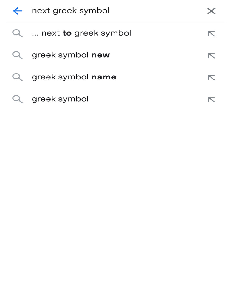 Last Greek Symbol - Google Search | PDF