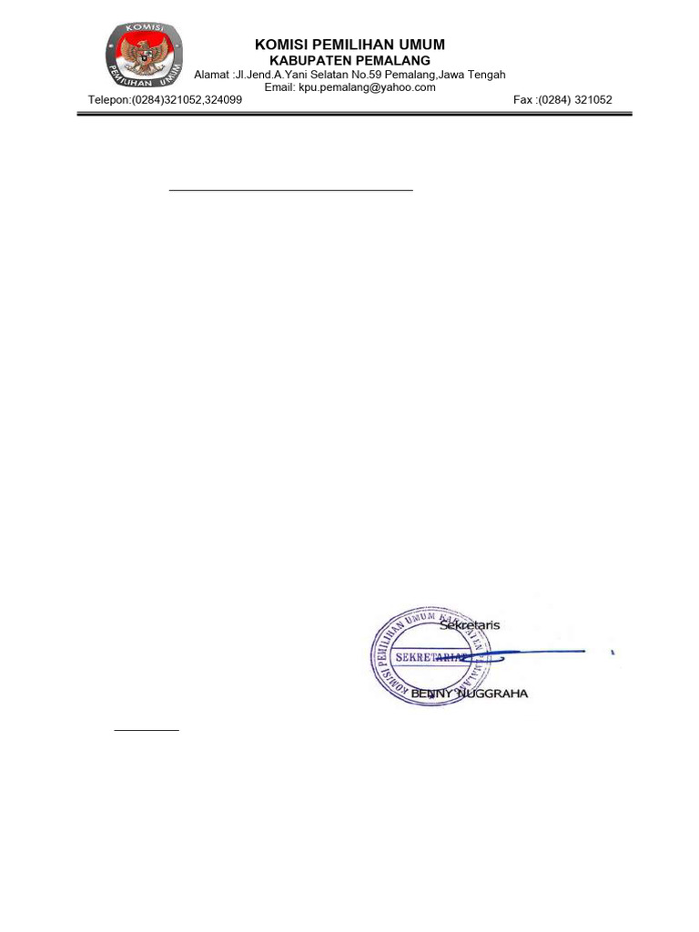 Surat Asistensi SITAB | PDF