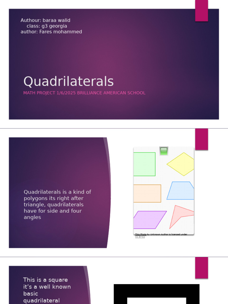 Understanding Quadrilaterals in Geometry | PDF