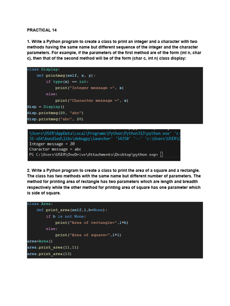 Practical 14 Py | PDF