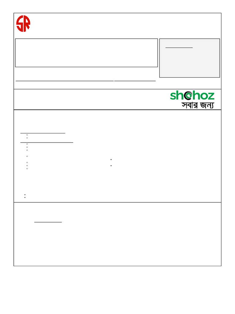 Bogura to Dhaka Bus Ticket Details | PDF | Bus | Fee