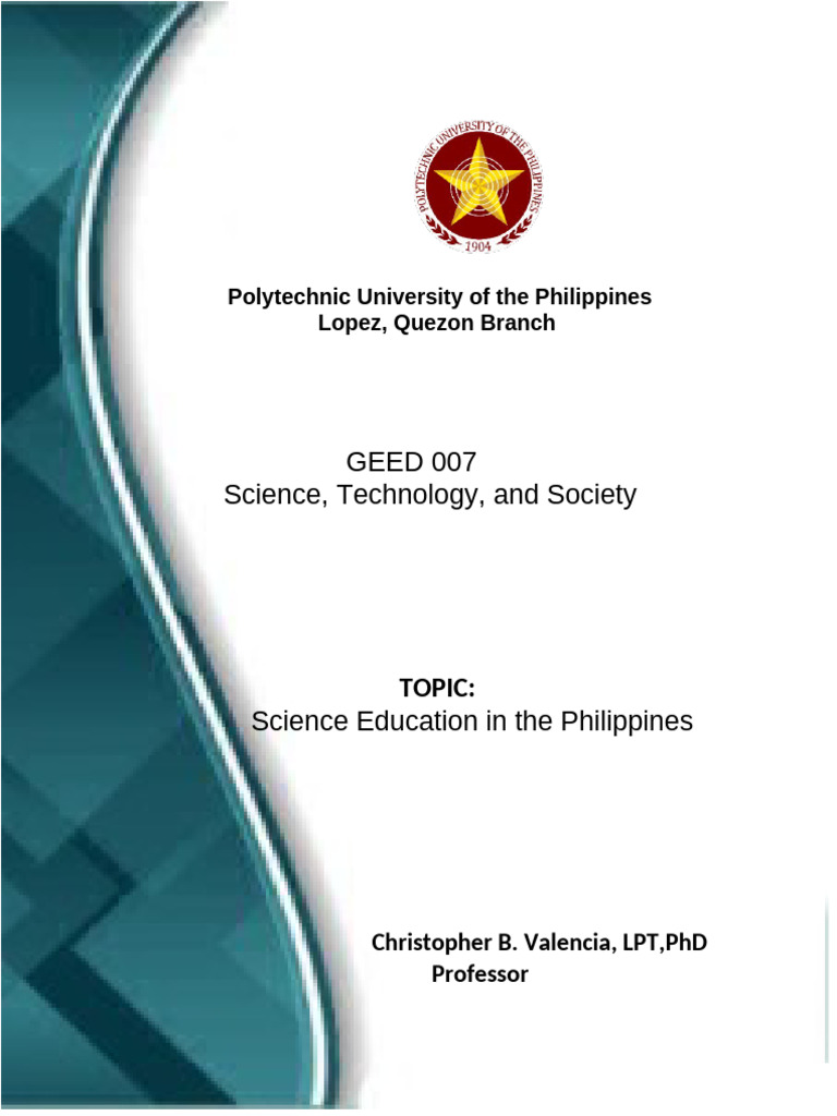 Science Education in the Philippines | PDF | Science | Internet