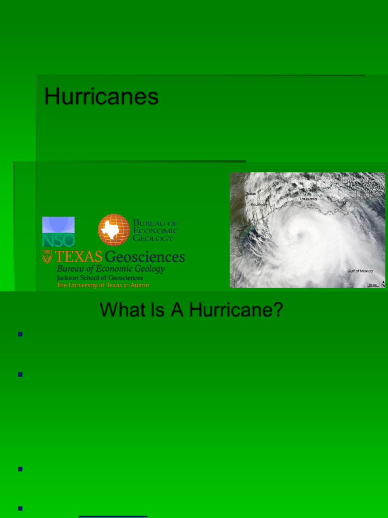 Hurricanes | PDF | Tropical Cyclones | Storm Surge