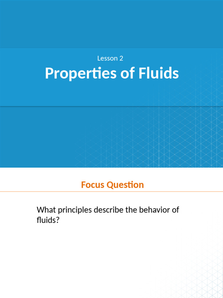 Properties of Fluids | PDF | Buoyancy | Pressure