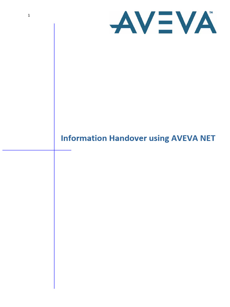 AVEVA NET - Information Handover | PDF | World Wide Web | Internet & Web