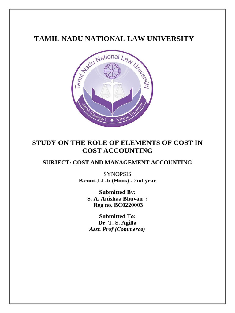 CMA Project Finalll Finall | PDF | Labour Economics | Cost Accounting