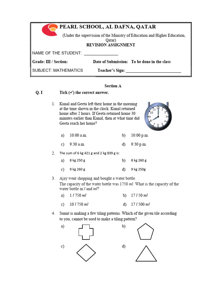 G3 Revision Assignment FA | PDF