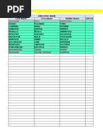 Duty Detail Order Template | PDF