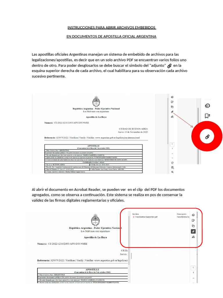 Cómo Abrir Archivos en Apostillas AR | PDF
