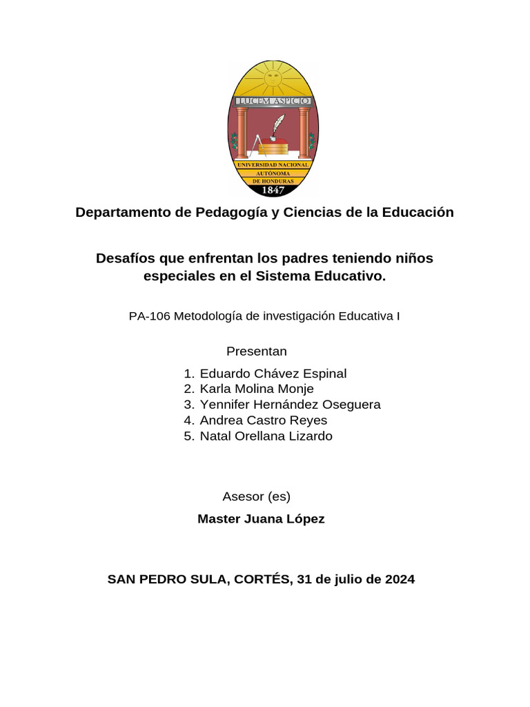 Molina Karla U5 T3 | PDF | Desorden hiperactivo y deficit de atencion | Autismo