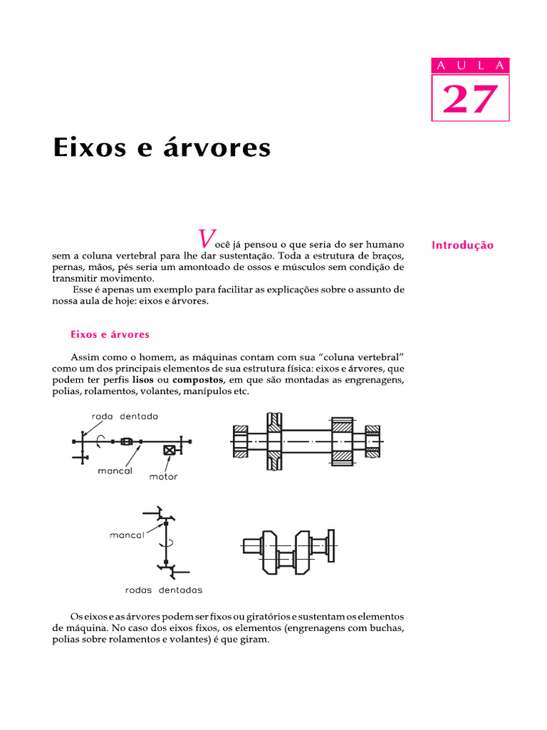 Eixos e árvores | PDF