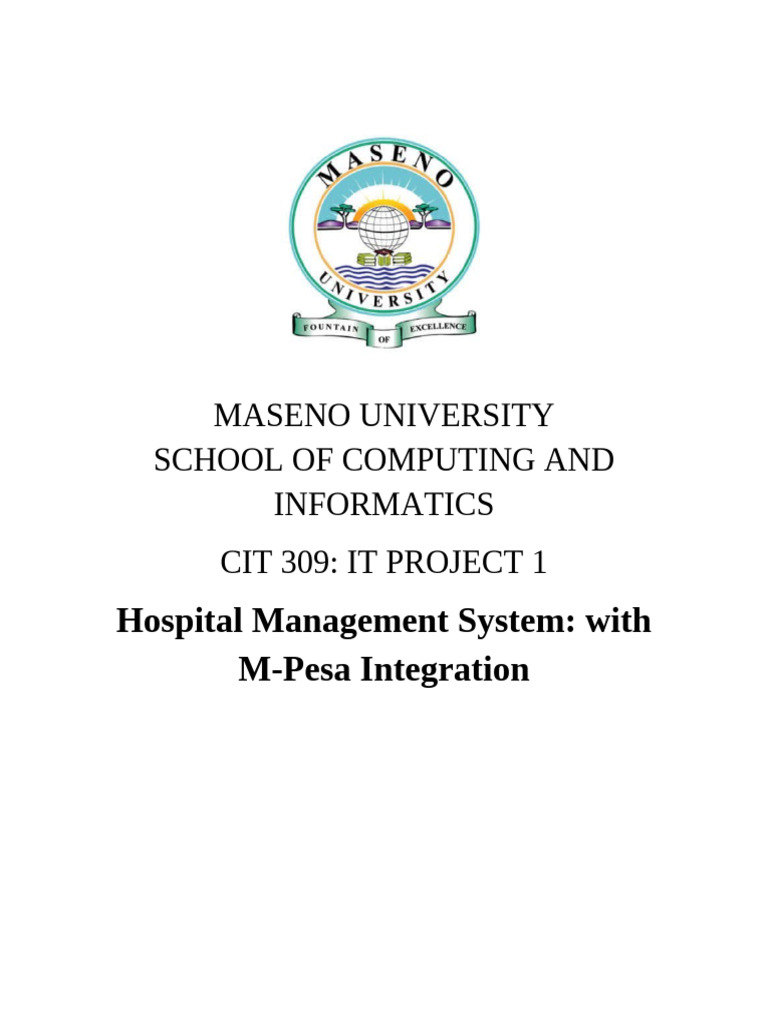 Hospital Management System with M-Pesa | PDF | Databases | Computer ...