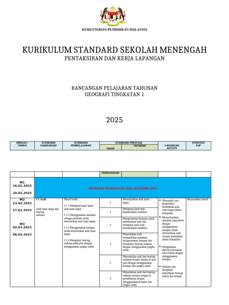 RPT2025 Geo T1 | PDF