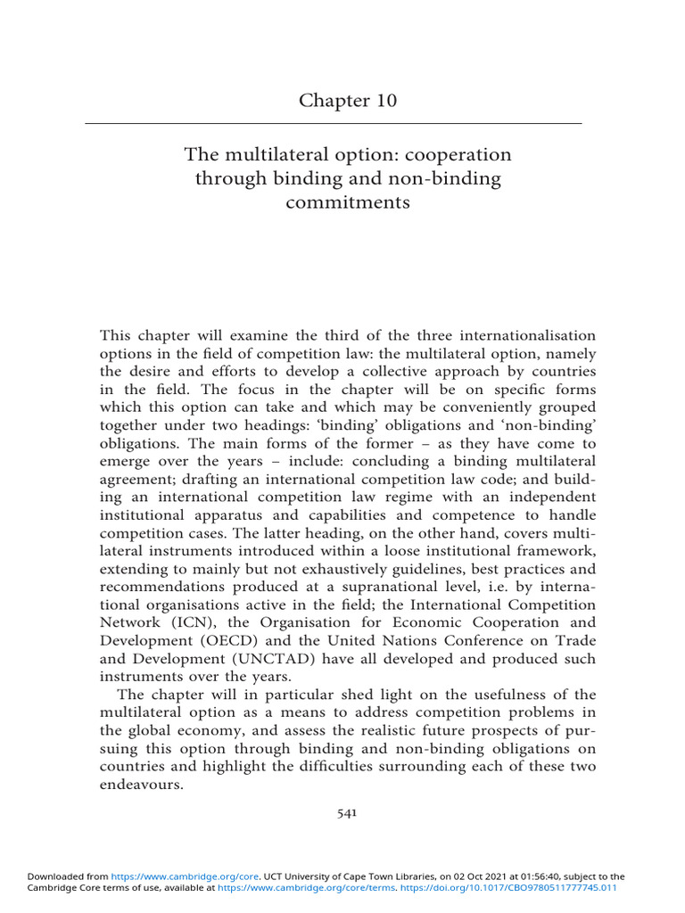 17.0 PP 541 578 The Multilateral Option Cooperation Through Binding and ...