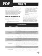 Lancer Rules Quick Reference Guide | PDF | Naval Mine
