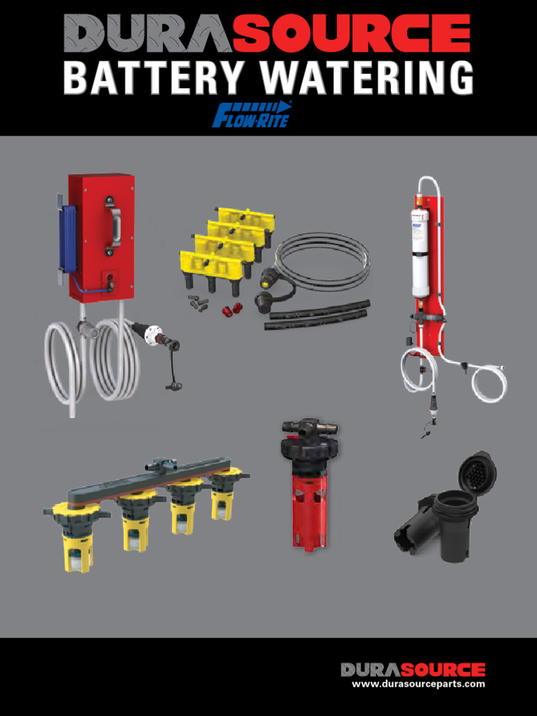 Efficient Battery Watering Solutions | PDF | Pipe (Fluid Conveyance ...