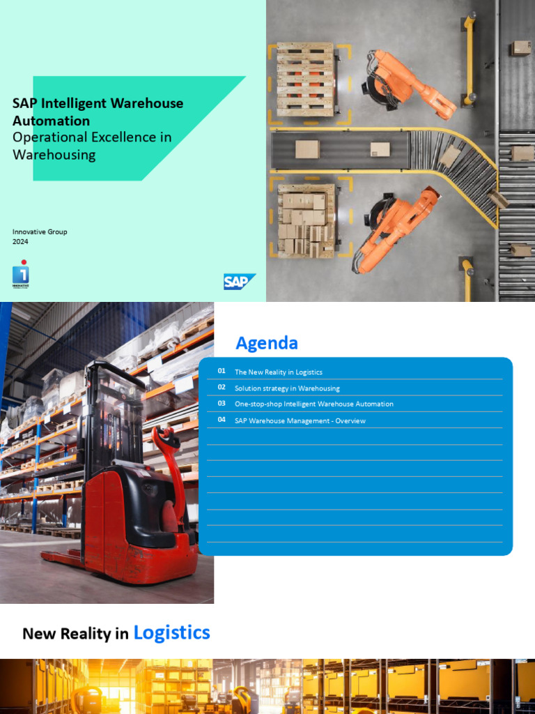SAP Intelligent Warehouse Automation Overview | PDF | Warehouse | Logistics