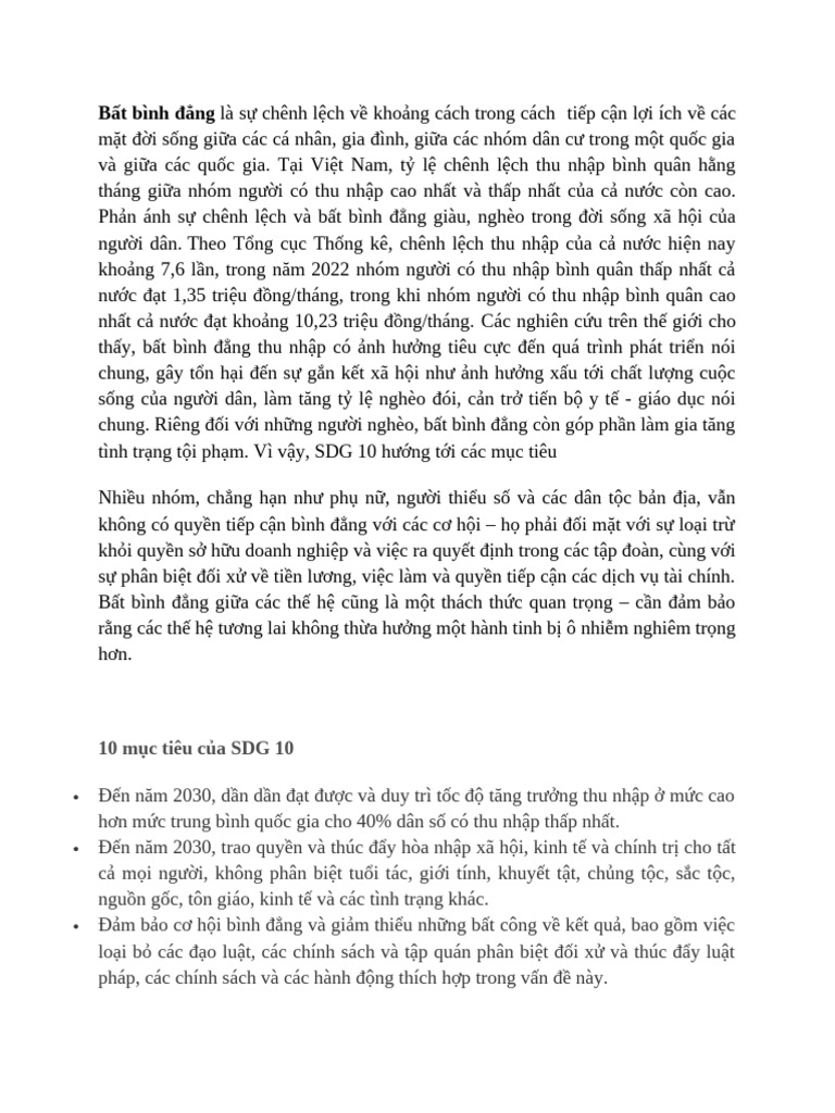 SDG10 | PDF