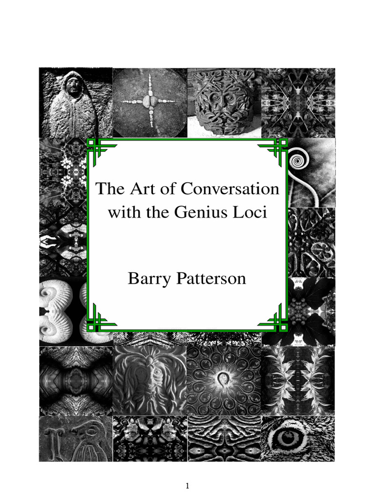 The Art of Conversation With The Genius Loci 2024 | PDF | Mind | Meditation