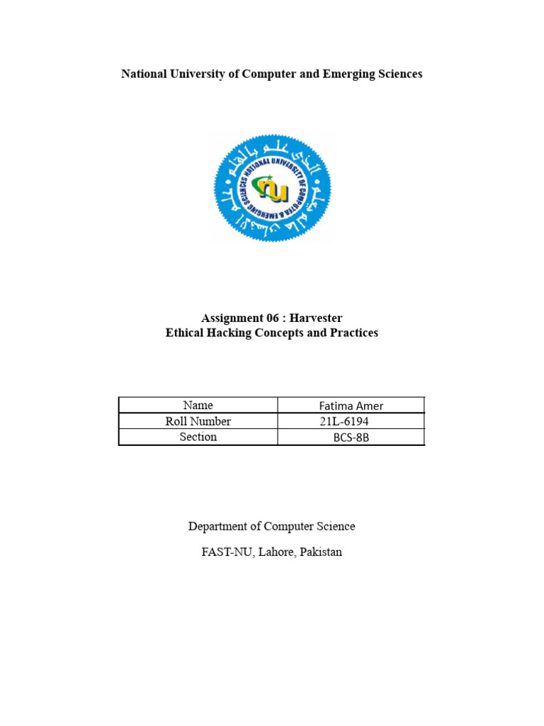 Ethical Assignment 6 | PDF