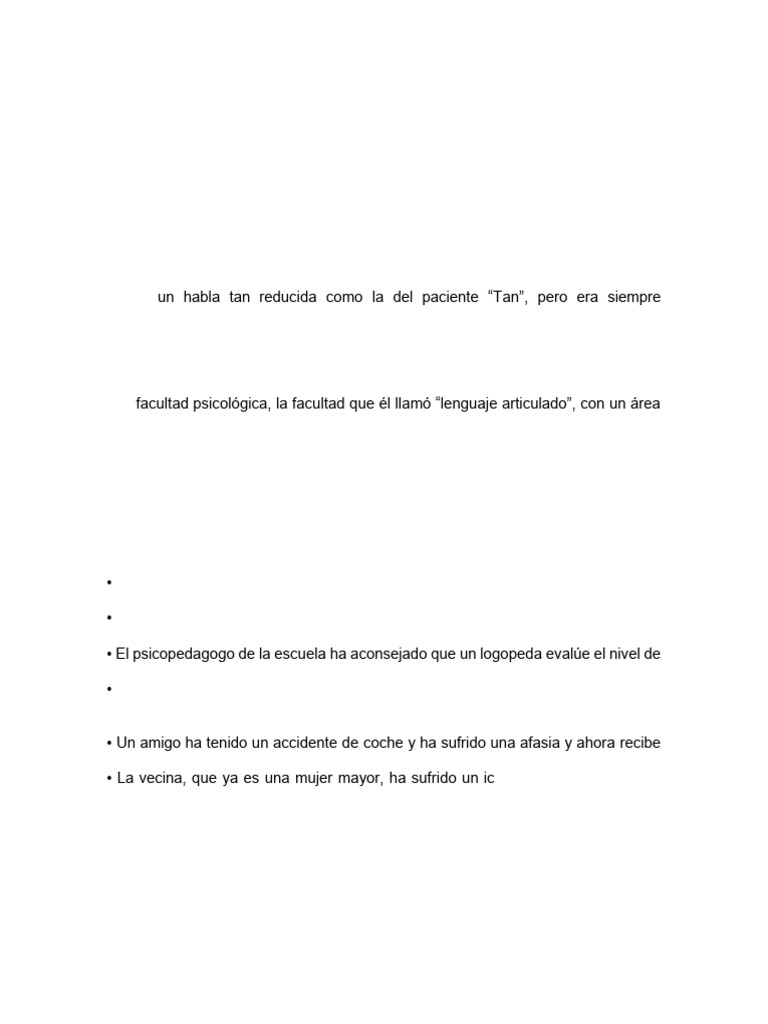 Tarea 1 Logopedia | PDF | Oído | Noam Chomsky