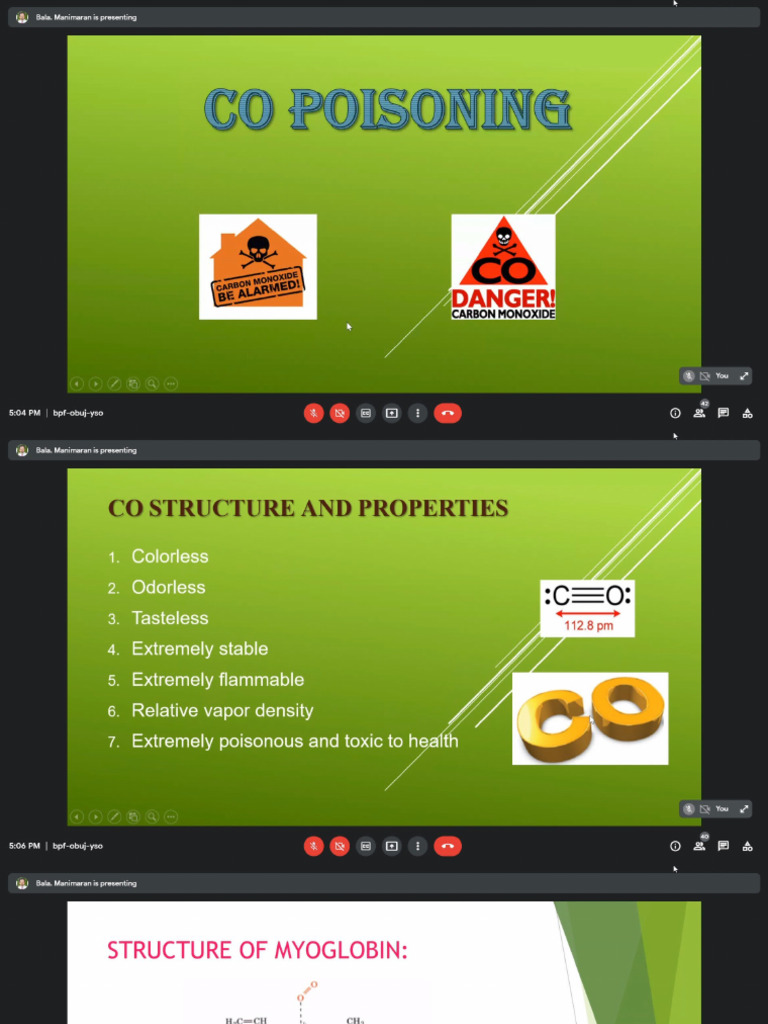 7. CO Poisoning | PDF