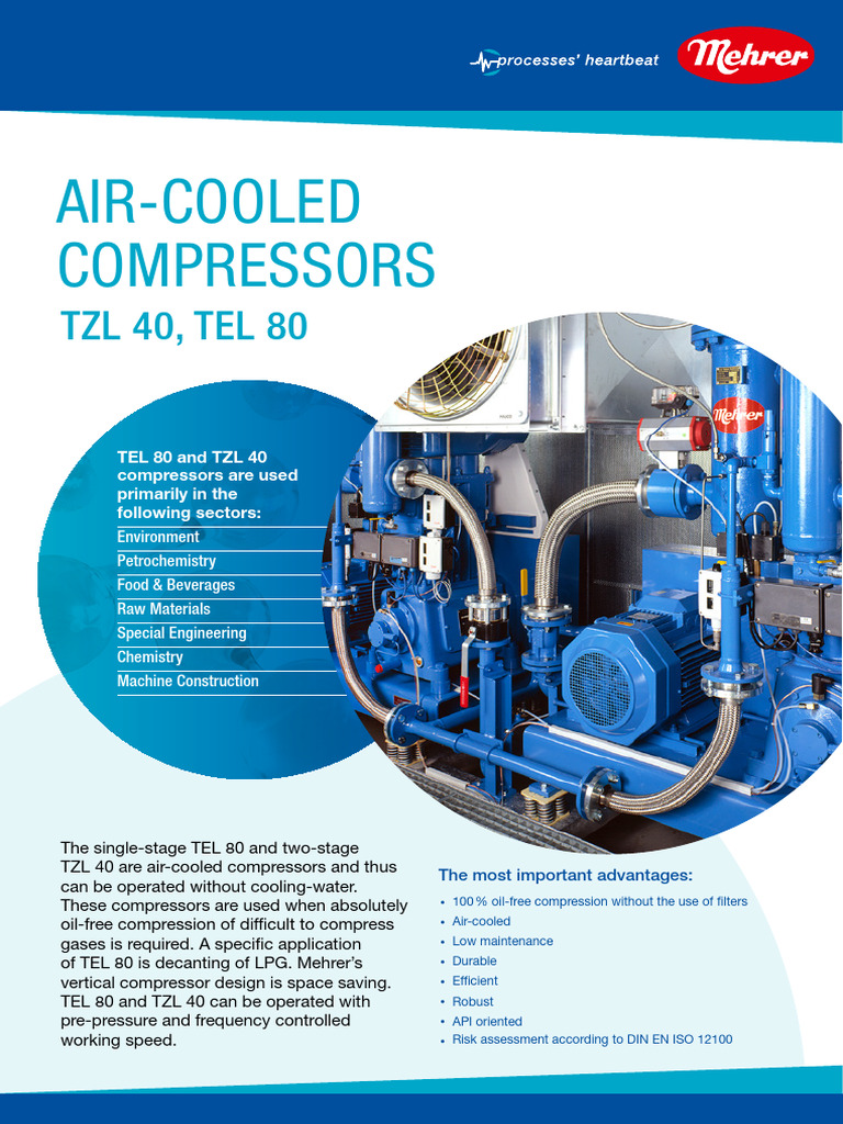 2021 Mehrer Flyer Produkt TZL40 TEL80 en | PDF | Gases | Energy Technology