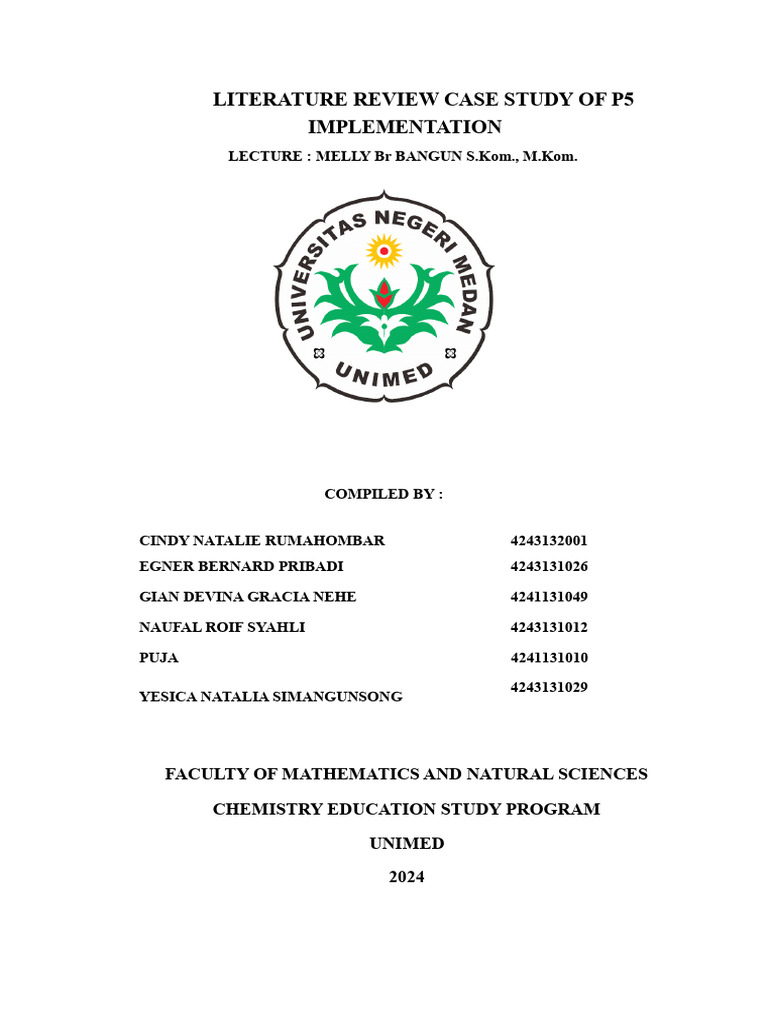 Literature Review Case Study of p5 Implementation | PDF | Learning | Curriculum