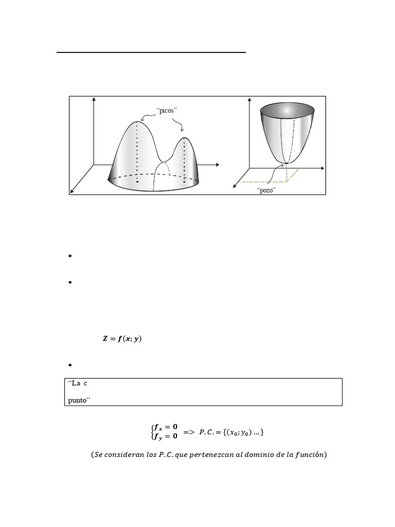 Extremos de Funciones de Dos Variables 3 | PDF | Análisis matemático ... Extremos de Funciones de Dos Variables 3 | PDF | Análisis matemático ...